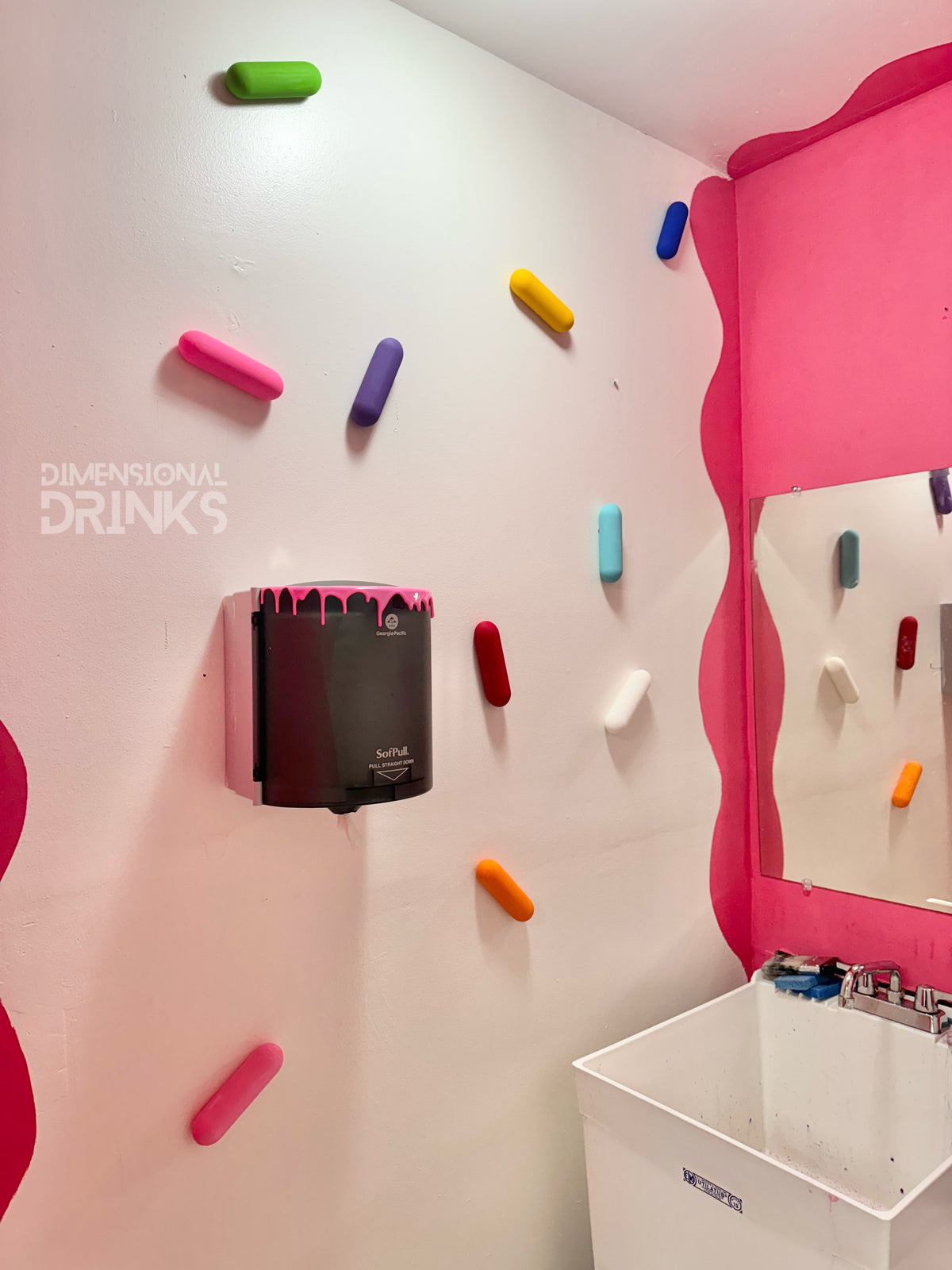 Sprinkle Wall Decor – Dimensional Drinks