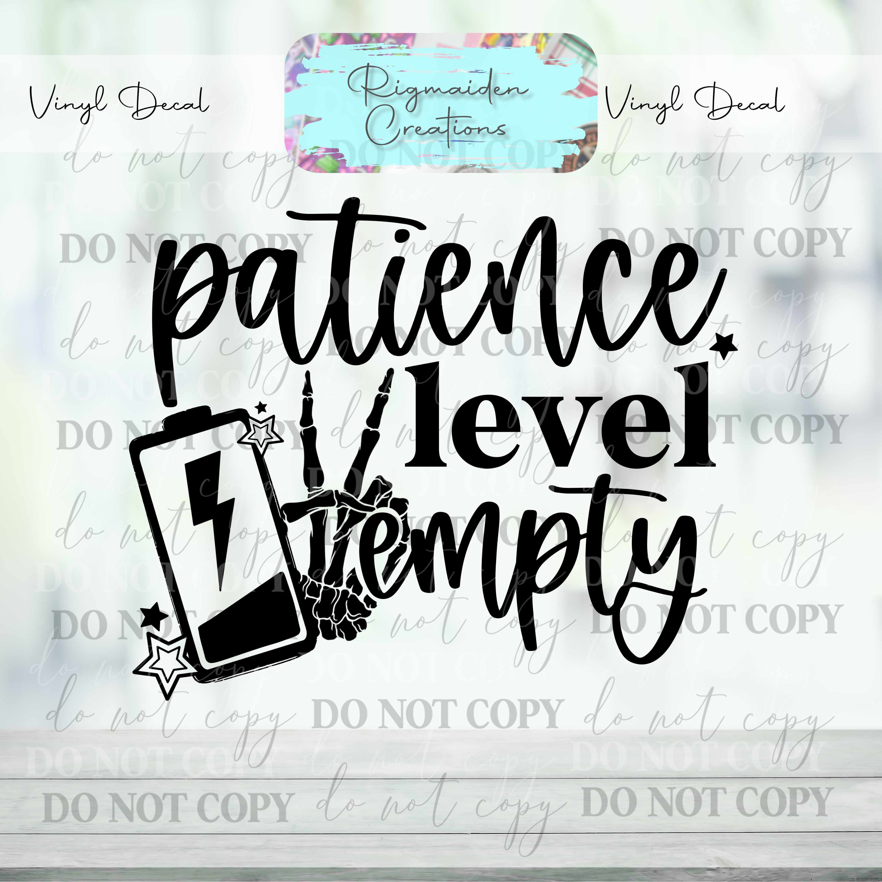 Phone Battery Vinyl Decal – Dimensional Drinks