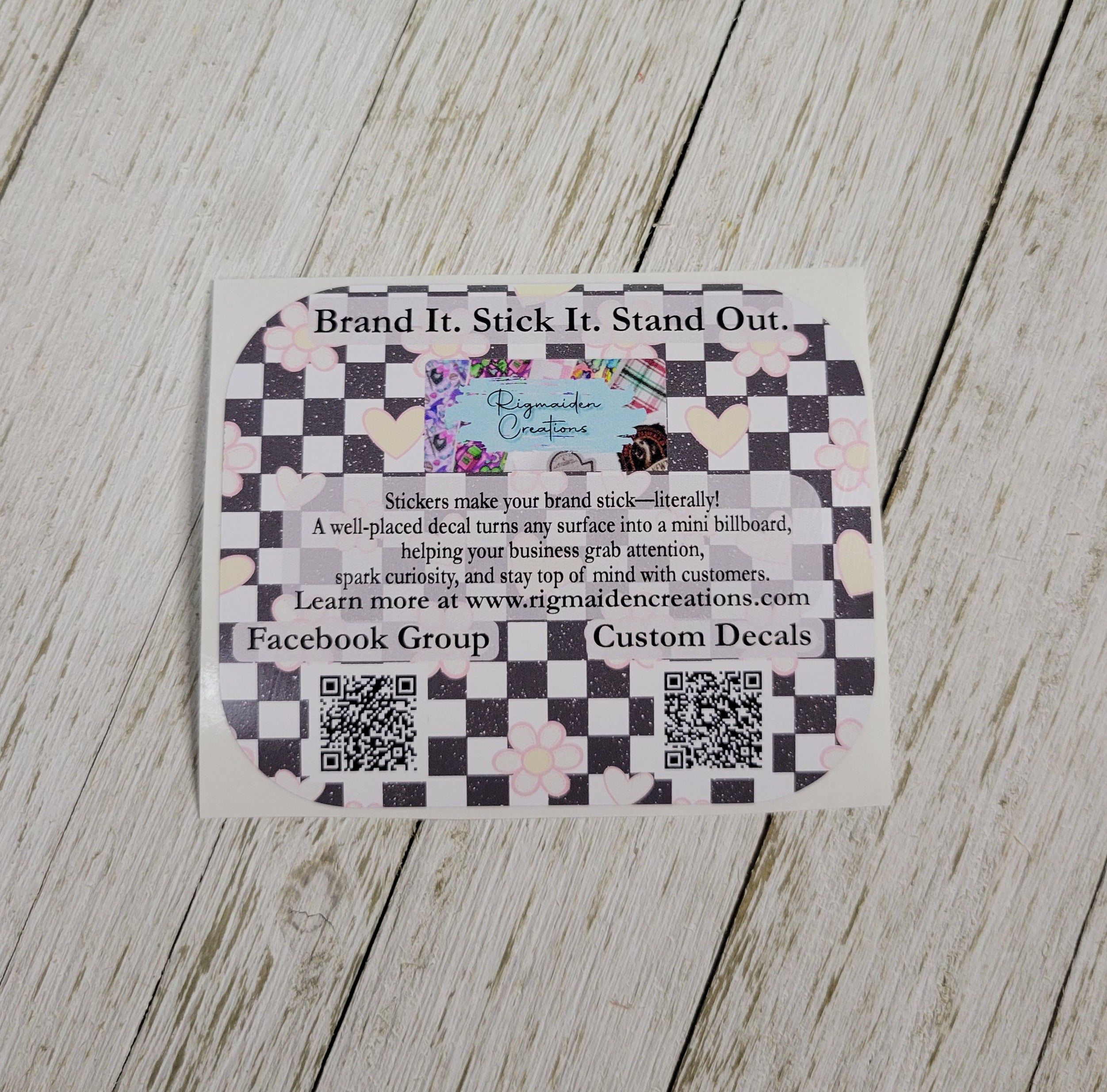 Custom Business Sticker Sheets – Dimensional Drinks